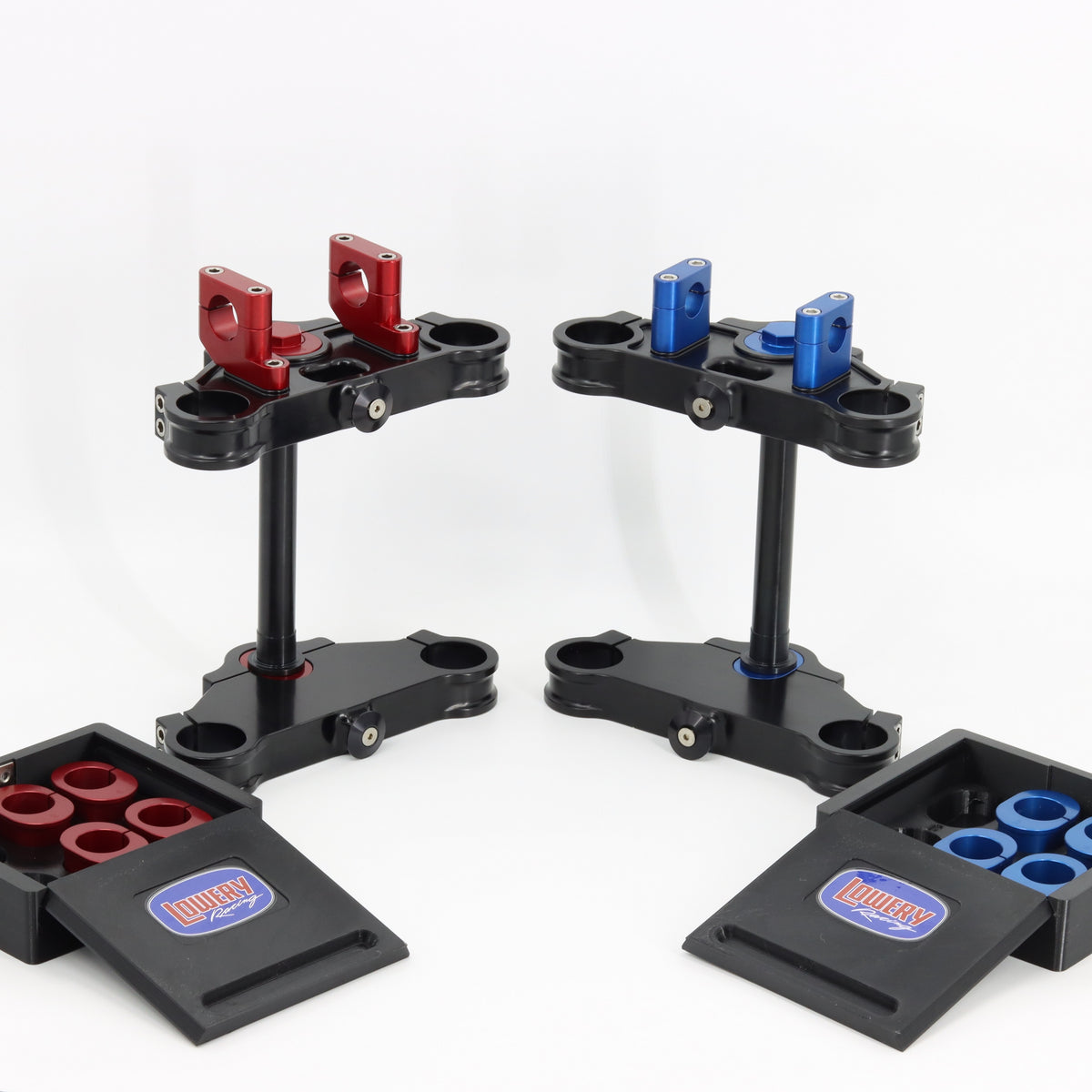 Flat Track Frame Triple Clamps, 43mm Forks – LoweryRacing